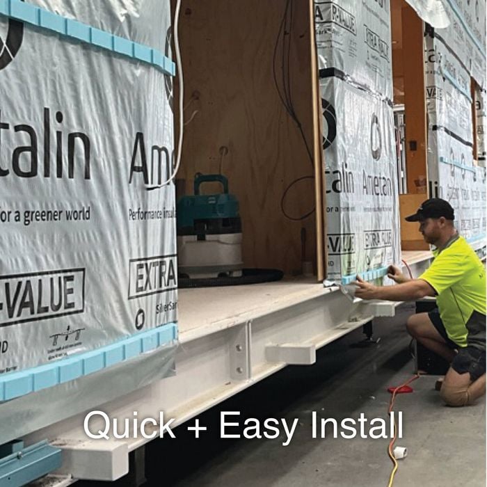 Australian Thermal Industries 1200 x 45 x 20mm Cavi-Vent Strip ...