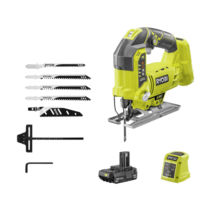 Ryobi 18V ONE+ Jigsaw 2Ah Kit - Bunnings Australia