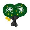 2pc Good Vibes 39x22cm Neoprene Beach Paddle Set w/ 2x Ball - Green ...