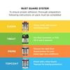 White Knight Rust Guard 1L White Gloss Epoxy Enamel Paint - Bunnings ...