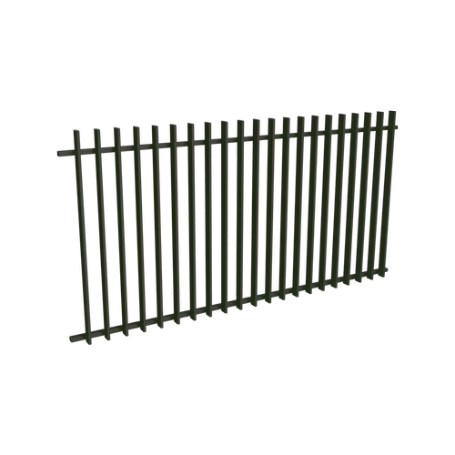 ProtectorAl 2400 x 1200mm Woodland Grey Aluminium Radiator Pool Fence ...