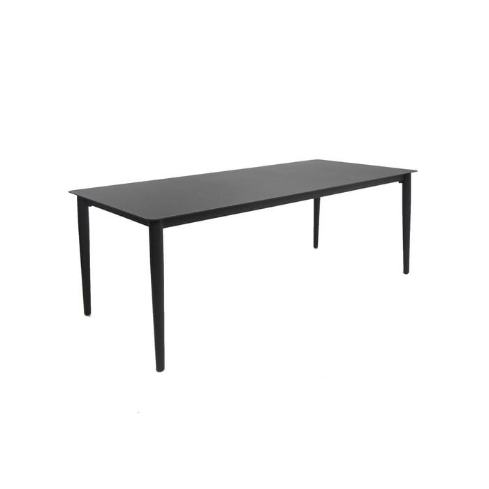 Java 210cm Dining Table - Black - Bunnings Australia