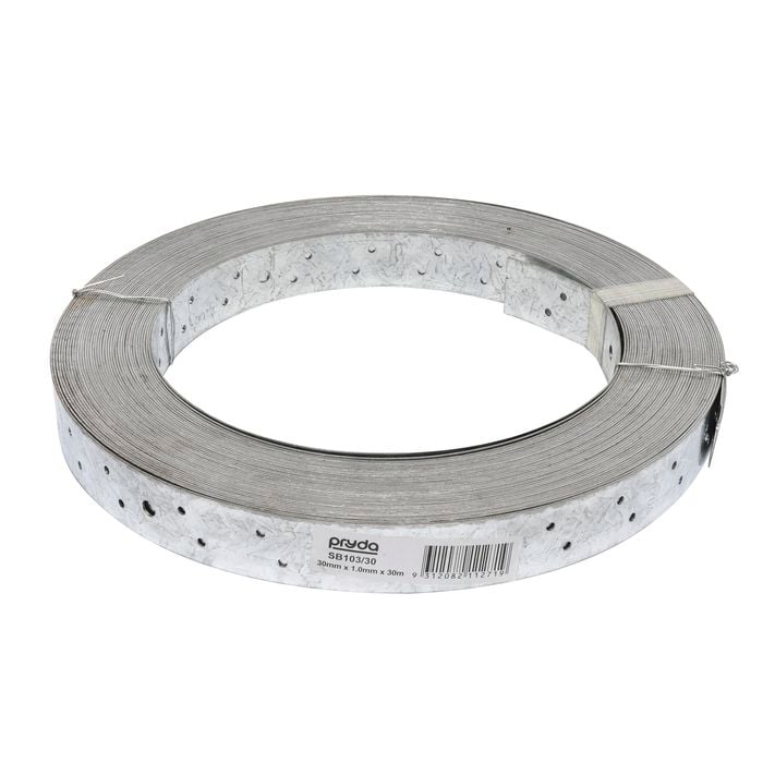 Pryda 30 x 1.0mm x 30m Strap Brace - Bunnings Australia