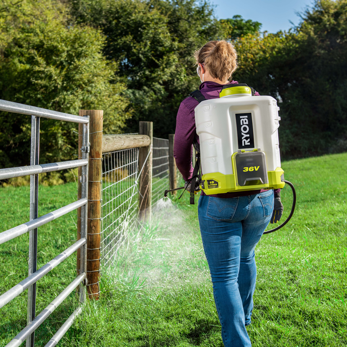 Ryobi 36V 15L Backpack Sprayer – Tool Only - Bunnings Australia