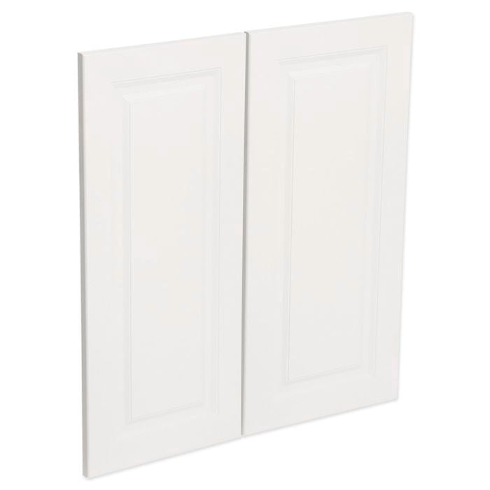 Kaboodle Gloss White Heritage Corner Base Cabinet Doors 2 Pack Bunnings Australia