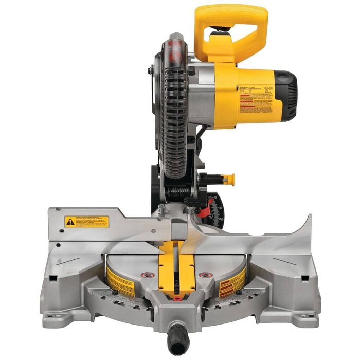 DeWALT 254mm 10 1600W Fixed Head Compound Mitre Saw DWS713 XE Bunnings Australia