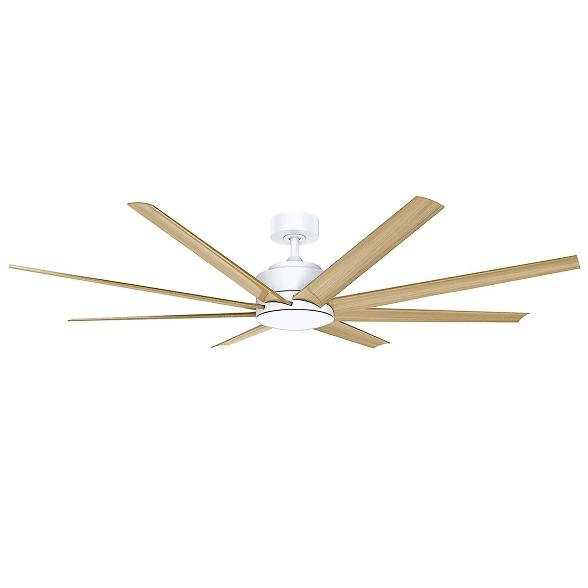 Vencha Titanic RWS Tri-Control 1830mm ABS Blades DC Ceiling Fan - White ...