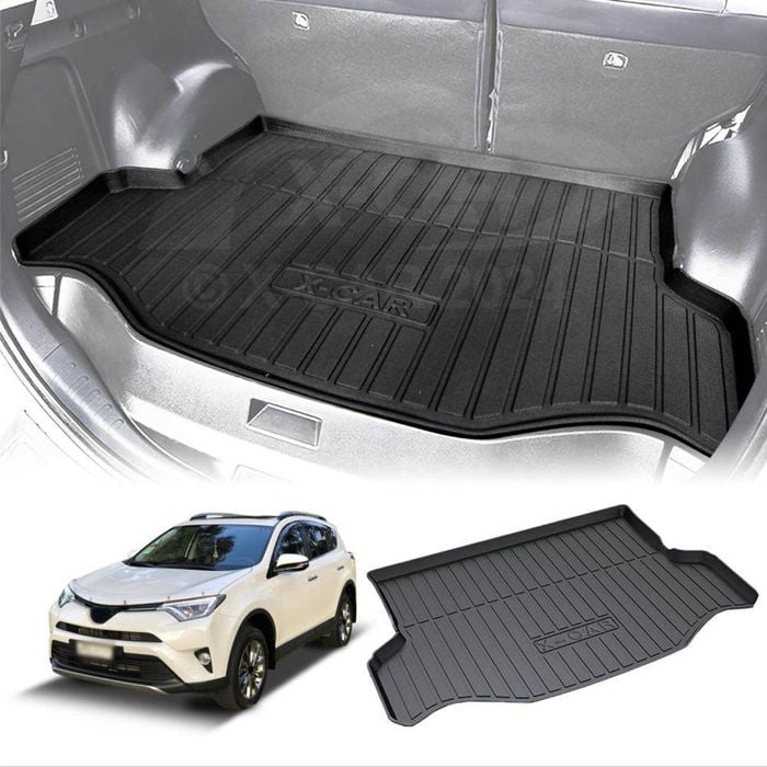 Cargo Rubber Mat Boot Liner Luggage Tray Fit Toyota RAV4 SUV 2013 2014 ...
