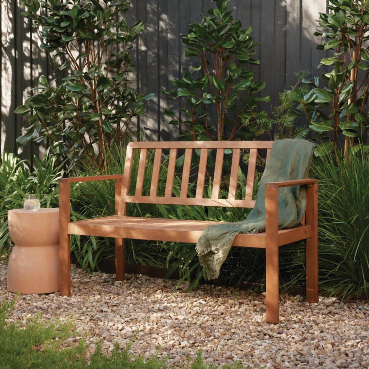 Mimosa Santo 2 Seater Timber Bench - Bunnings New Zealand