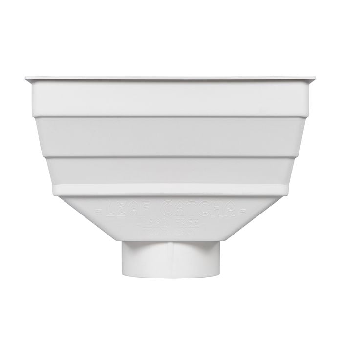 Rain Harvesting 90/100mm Leaf Catcha Rectangle Rain Head - Bunnings New ...