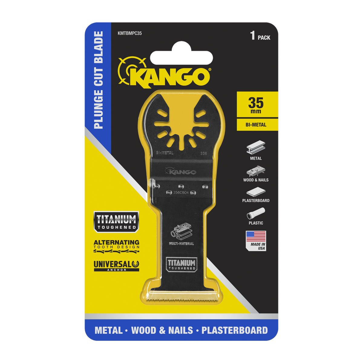 Kango 35mm Bi-Metal Multi Tool Plunge Cut Blade - Bunnings Australia