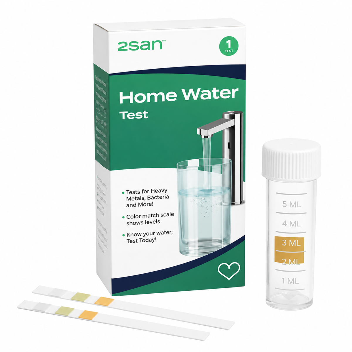 2San 8-In-1 Home Water Test - Bunnings Australia