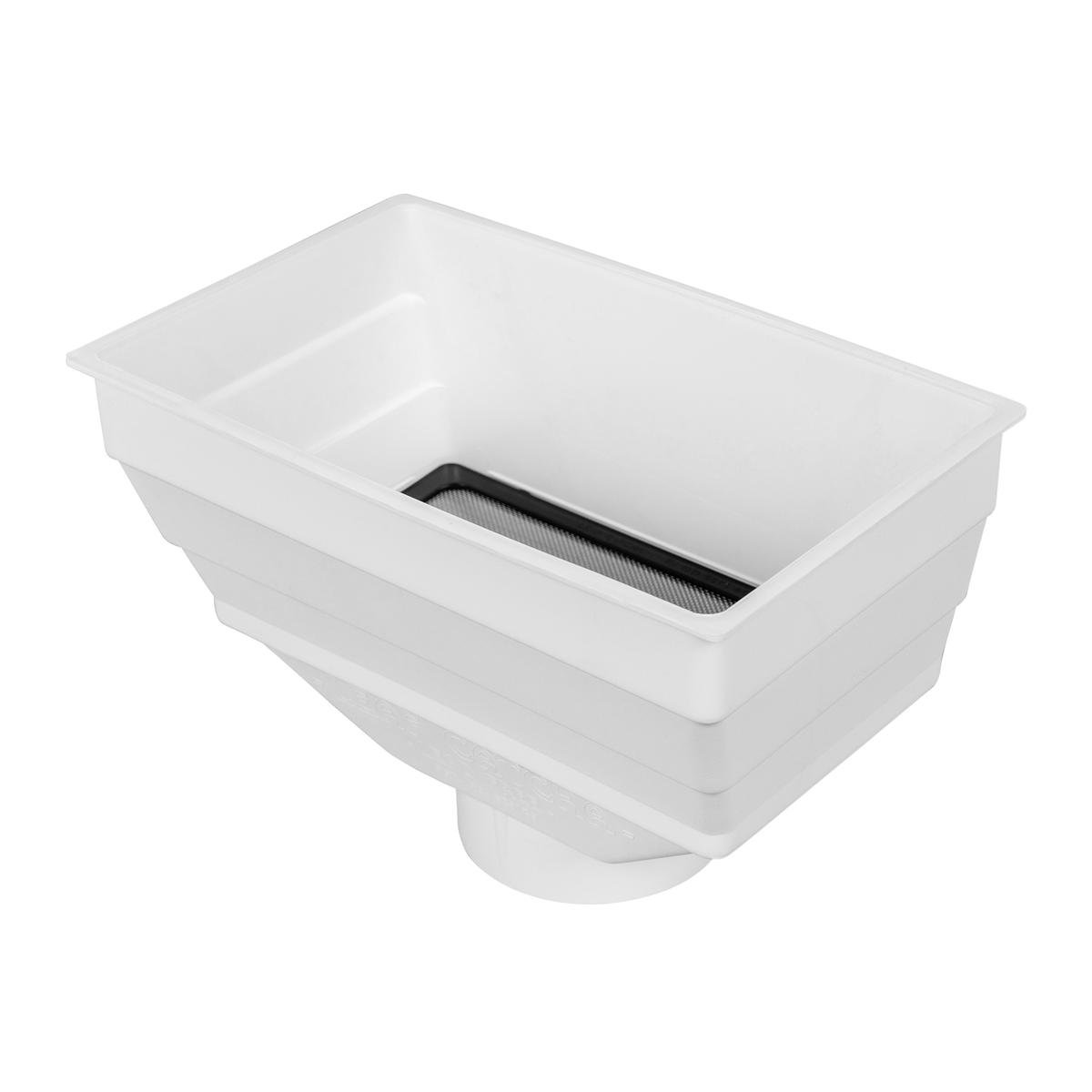 Rain Harvesting 90mm Dual Fit Leaf Catcha Rectangle Rain Head ...