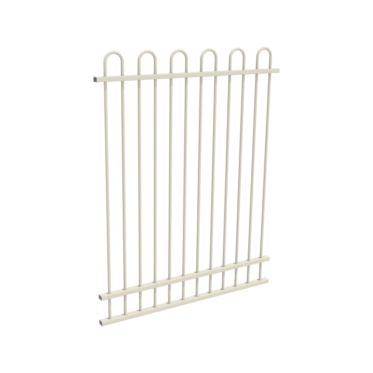 ProtectorAl 350 - 1200 x 1500mm Surfmist Aluminium Loop Top Pool Fence ...