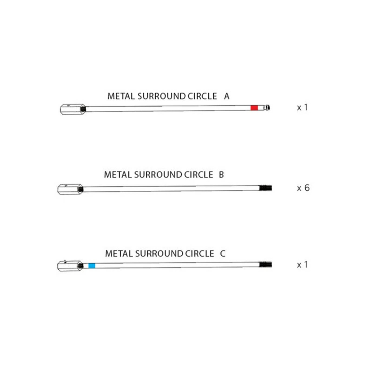 Lifespan 8ft Steel Net Ring Set - Bunnings Australia