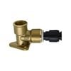 John Guest 12mm x 1/2" Brass BSP Wingback Elbow - Bunnings Australia