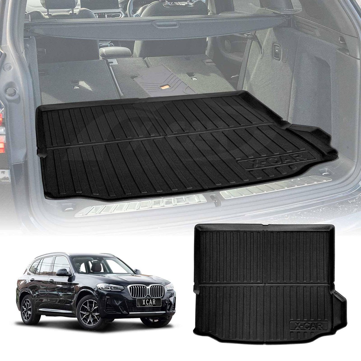 Boot Liner for BMW X3 M G01 F97 2017-2024 Heavy Duty Cargo Trunk Cover ...