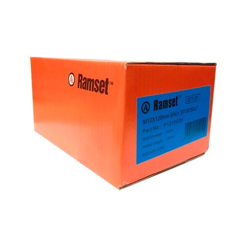 Ramset Stud Anchor M12x120mm Galvanised - Bunnings New Zealand