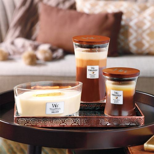 WoodWick Cafe Sweets Trilogy Scented Crafted Candle Glass Jar Medium ...
