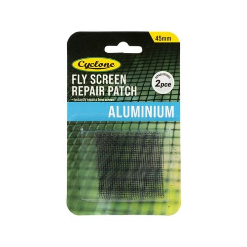 Cyclone 45 x 45mm Aluminium Flyscreen Repair Patch - 2 Piece - Bunnings ...