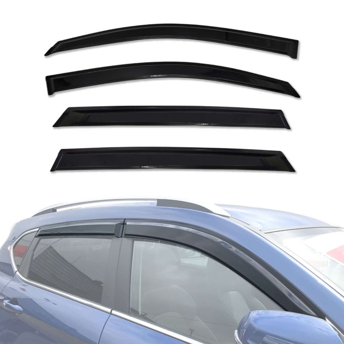 AUSGO Luxury Weather Shields for Haval H2 2016-2021 Weathershields ...