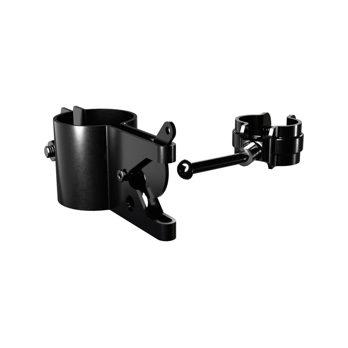 PEAK 32mm x 48mm Black Finger Latch and Catch for Chain Link Fencing ...