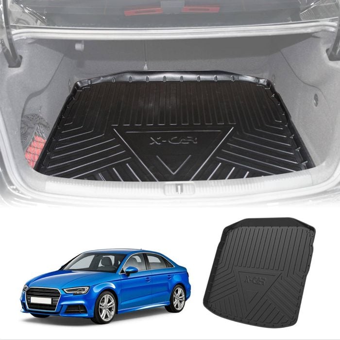 Heavy Duty Trunk Cargo Mat Boot Liner Luggage Tray Fit Audi A3 S3 RS3 ...