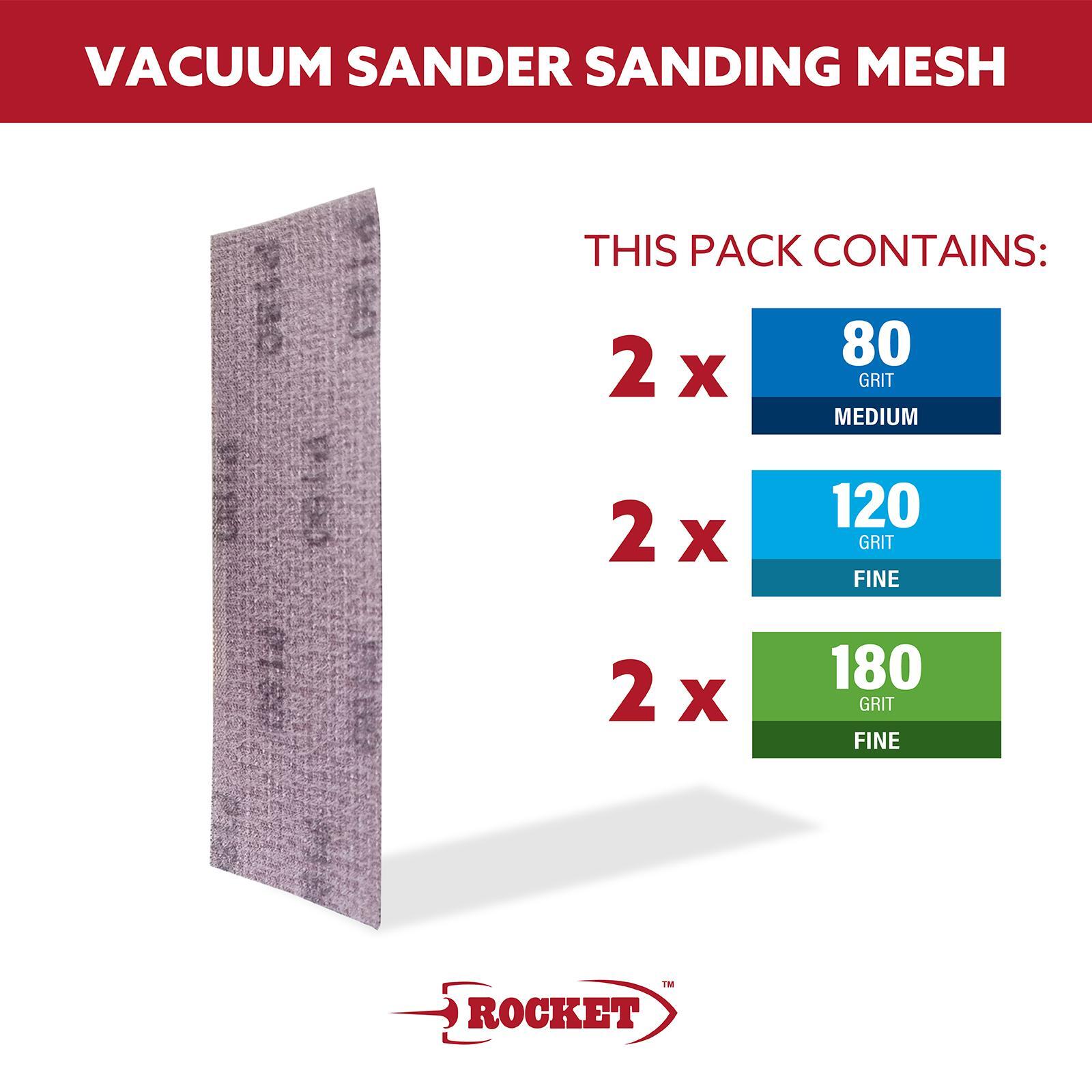 Rocket vacuum sanding kit store