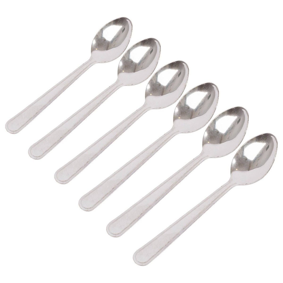 Stainless Steel Teaspoons - Pack of 6 - Bunnings Australia
