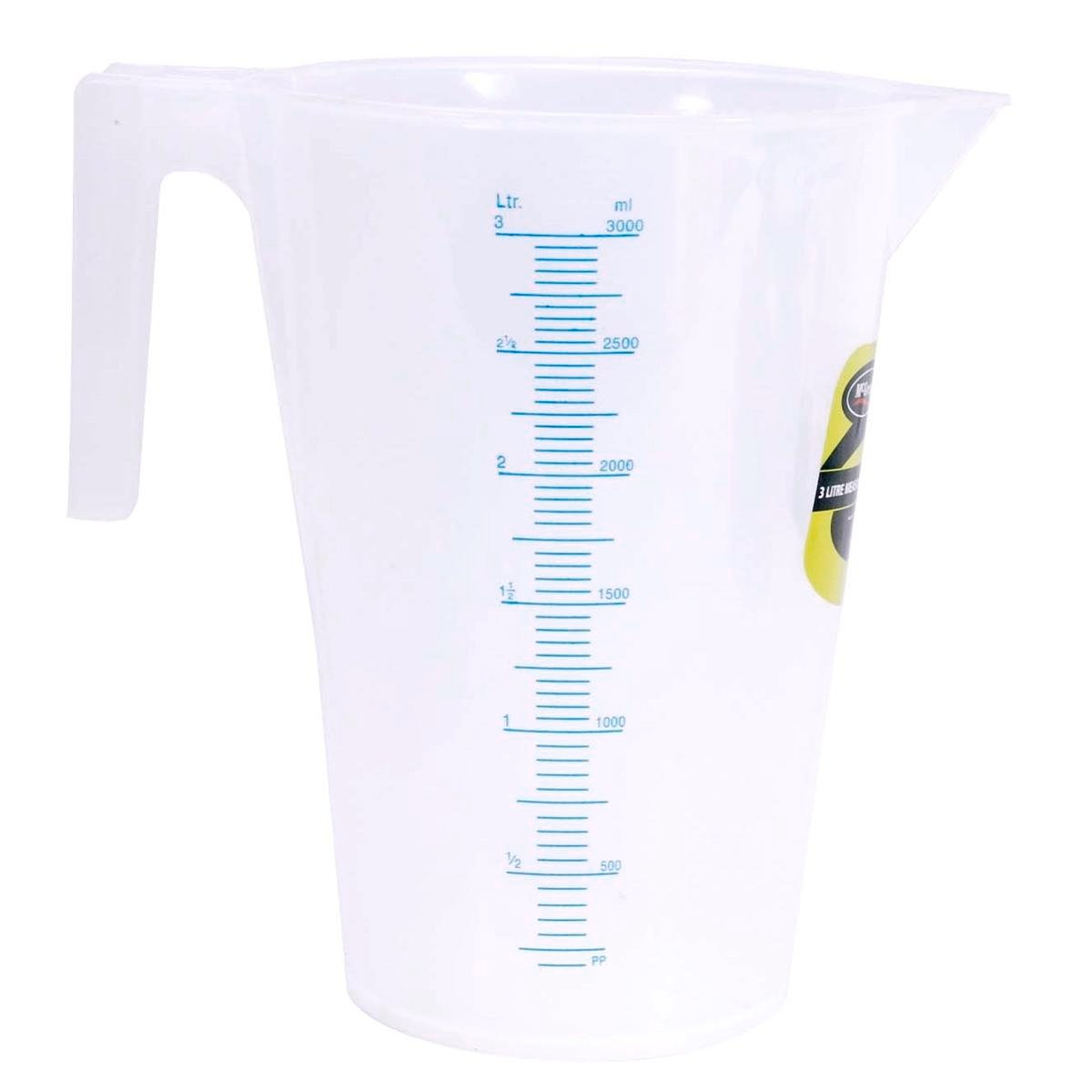 McGregor's Graduated Plastic Measuring Jug 3L - Bunnings New Zealand
