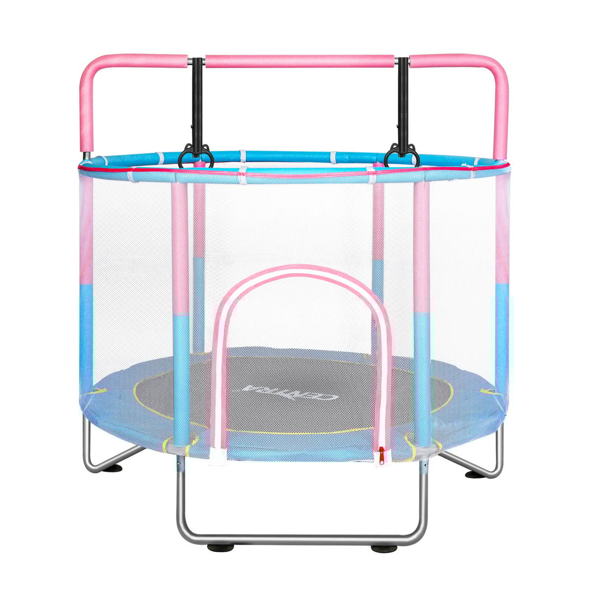 Centra 55 Inch Kids Mini Round Trampolines with Safety Net - Bunnings ...