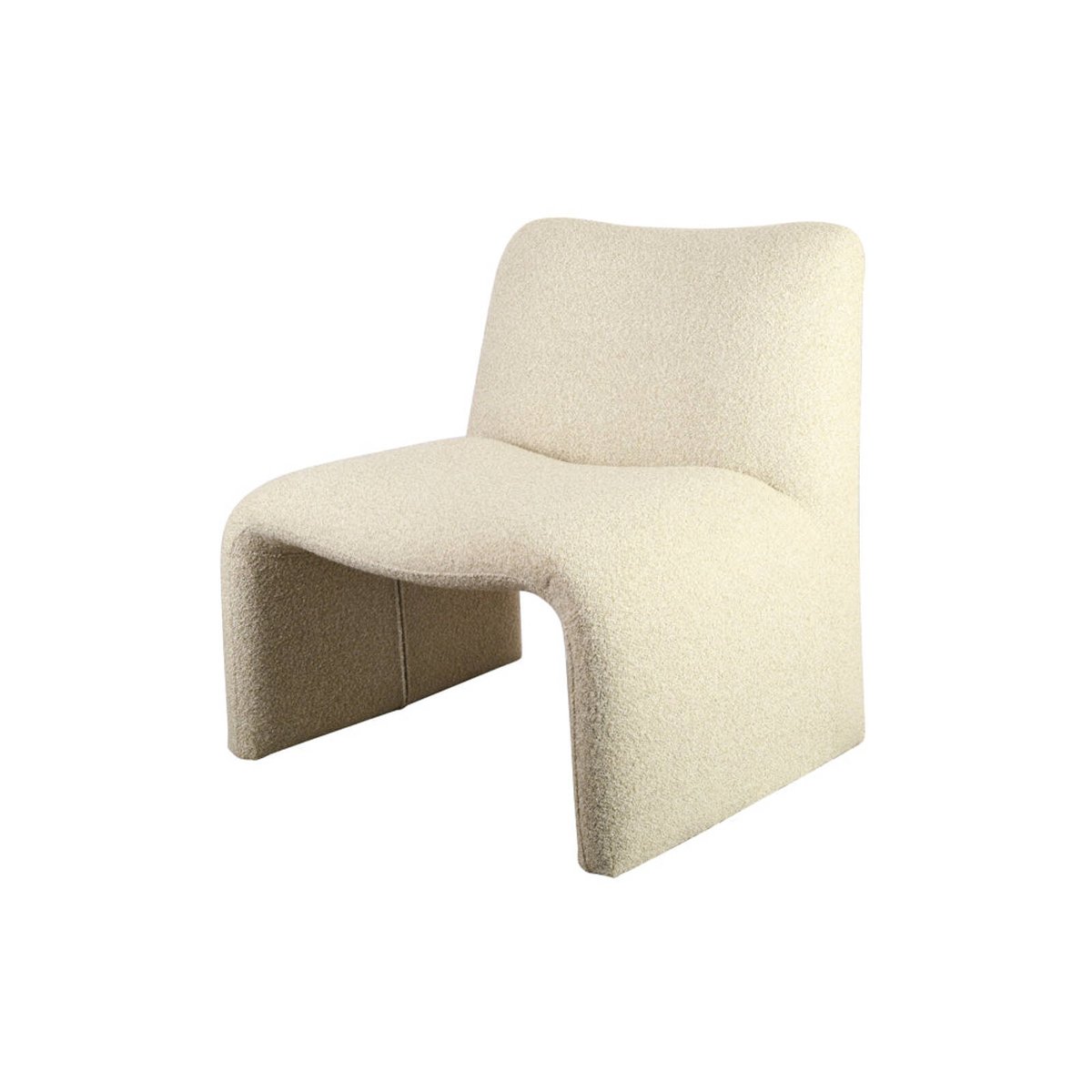 Raimon Furniture Elise Boucle Fabric Occasional Lounge Accent Armchair ...