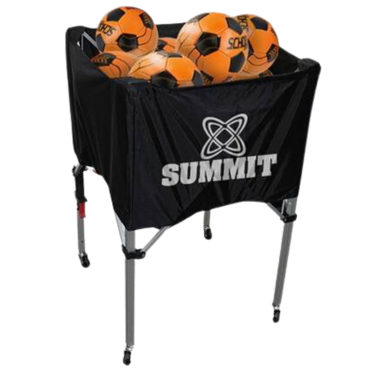 Summit Ball Carry Cart Portable Basketball Netball Rack Sports Case ...