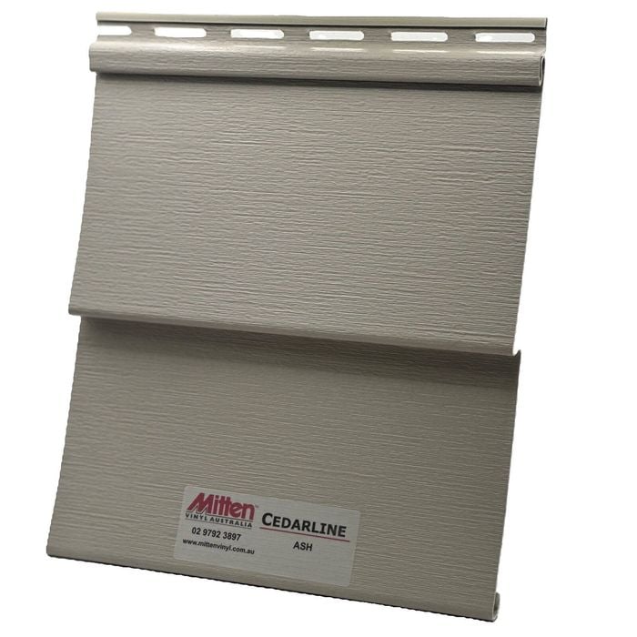Mitten Vinyl Australia 5.84m shell Ash Cedarline Vinyl Cladding ...