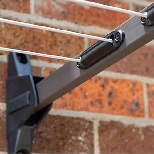 Daytek Mini Fold Down Clothesline MK2 LL - Anthracite Black - Bunnings ...