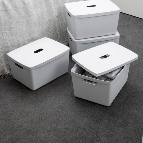 Inabox 8L Windmill White Modular Storage Container - Bunnings Australia