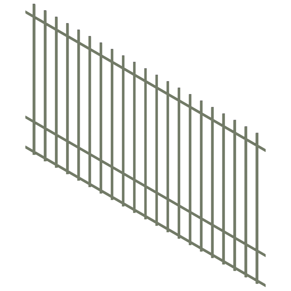 ProtectorAl 1201-2400W x 1500H Pale Eucalypt Radiator Pool Fence Panel ...