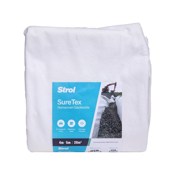 Strol 4m SureTex Geotextile Fabric - 5m - Bunnings New Zealand