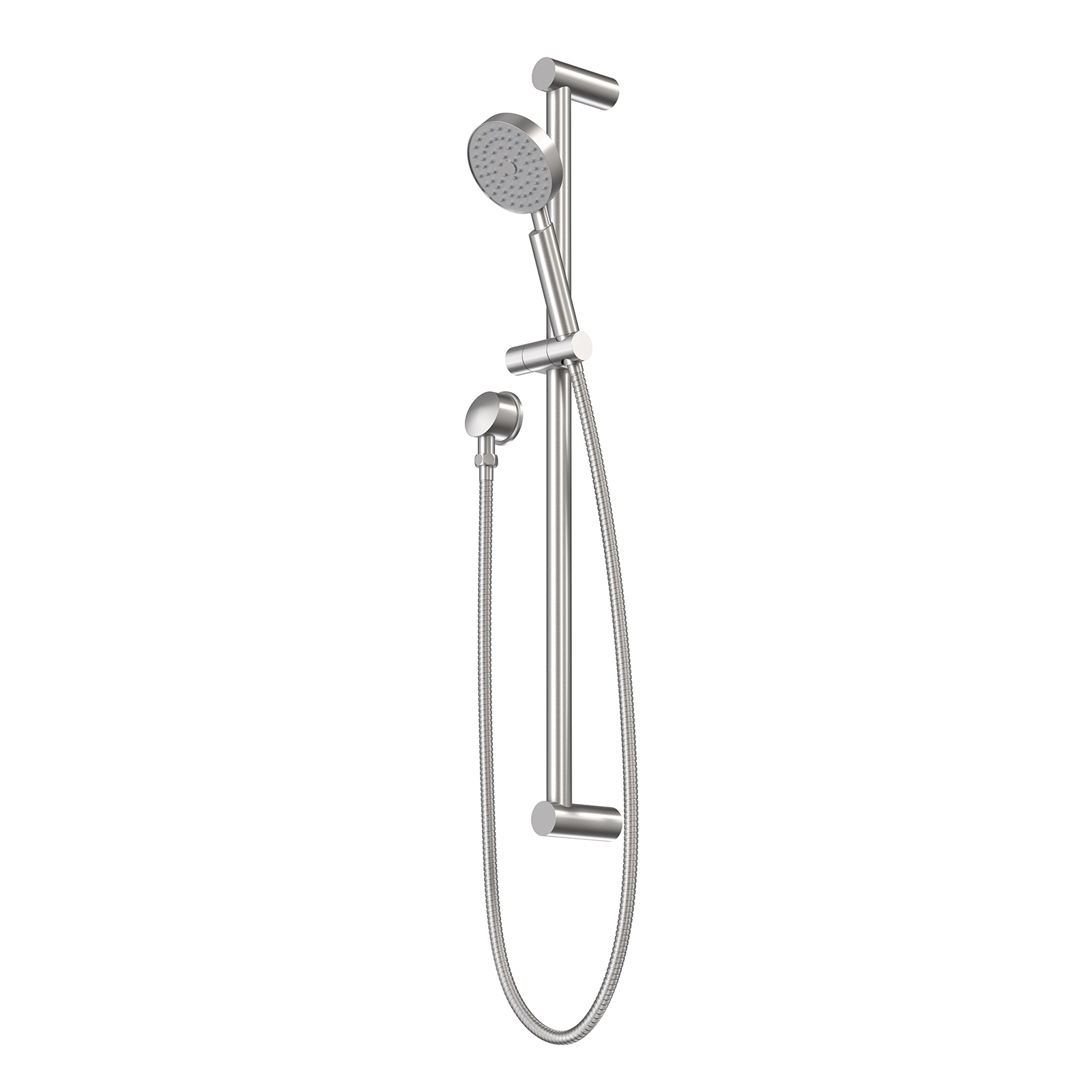Caroma Titan Stainless Steel Rail Shower With Round Hand Piece WELS 3 Star 9L min Bunnings Australia