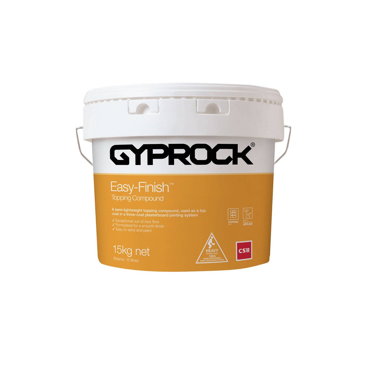 Gyprock CSR 15kg Easy-Finish Topping Compound - Bunnings Australia