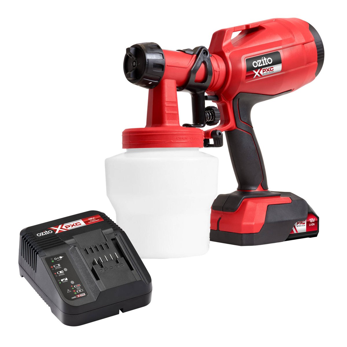 Ozito PXC 18V Paint Spray Gun Kit PSGK-250 - Bunnings New Zealand