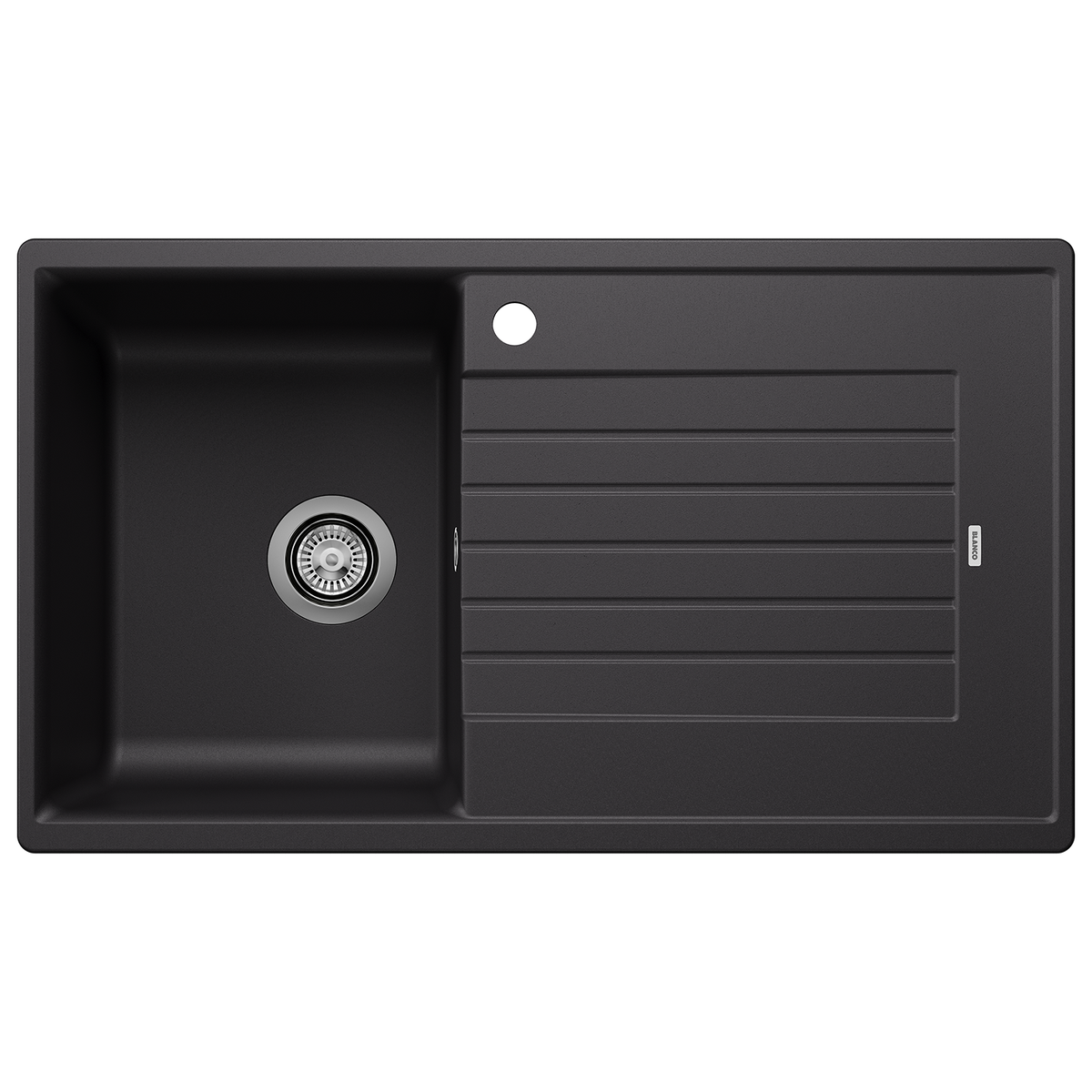 BLANCO Black Silgranit ZIA 45SL Single Left-Hand Bowl 528031 - Bunnings ...