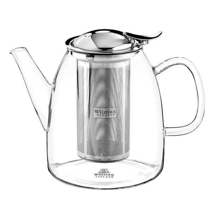 Wilmax England 600ml Thermo Glass Tea Pot w/ Lid/Diffuser - Clear ...