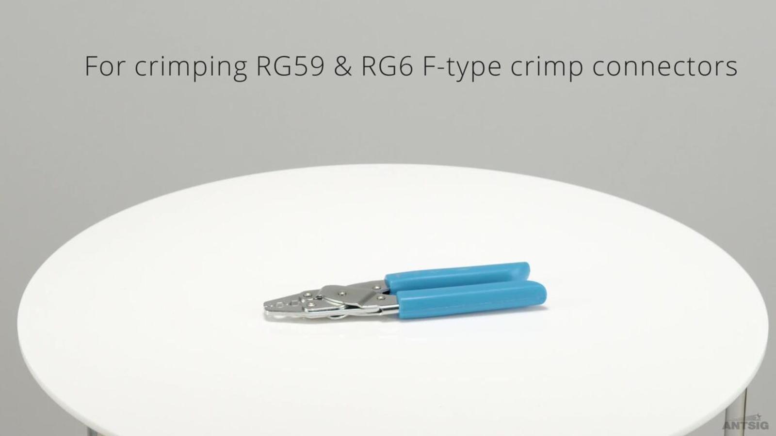 Antsig F Crimping Tool With 4 Connectors Bunnings Australia