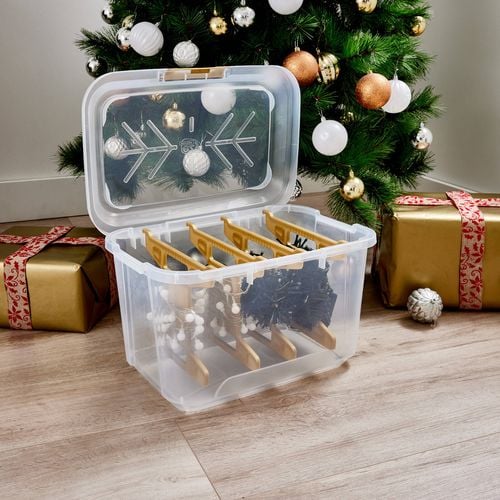 Ezy Storage 31L Christmas Lighting Storage Box - Bunnings New Zealand