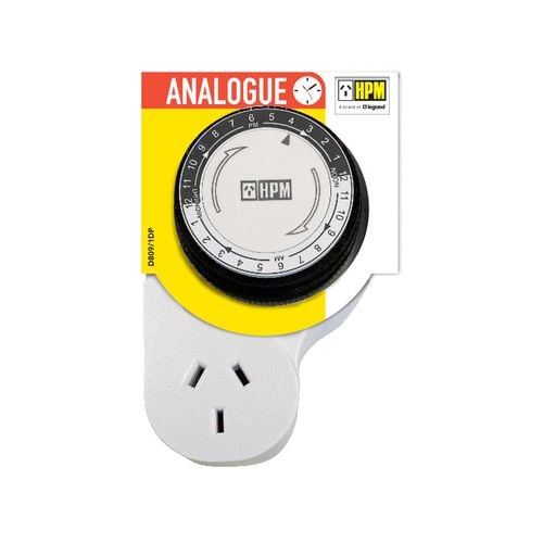 HPM 24HR Programmable Analogue Timer - Bunnings New Zealand