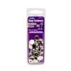 Zenith Assorted Nickel Plated Brass Snap Fasteners With Screw ...