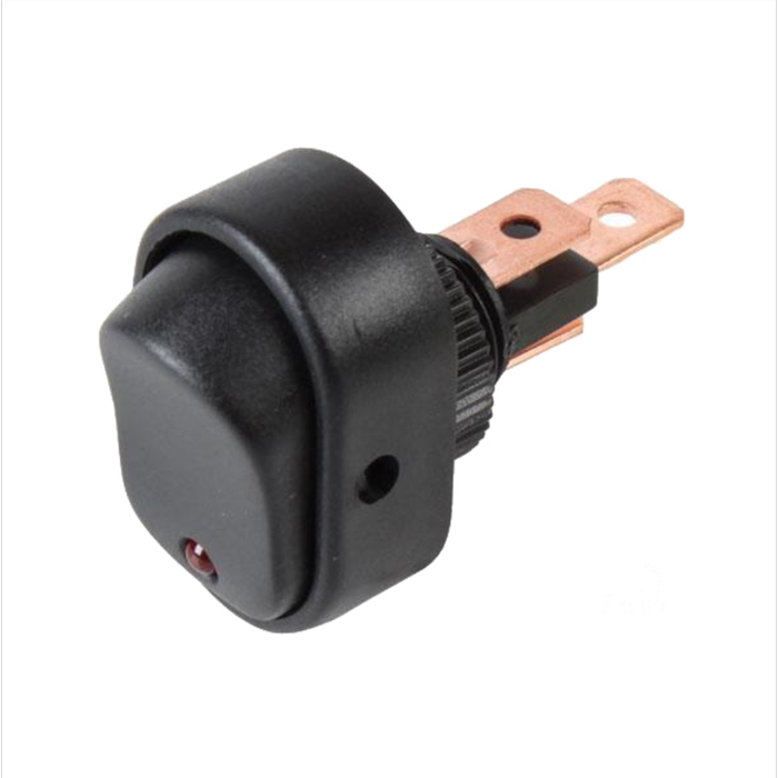 Narva 12V 30A Red LED SPST On/Off Rocker Switch - Bunnings Australia