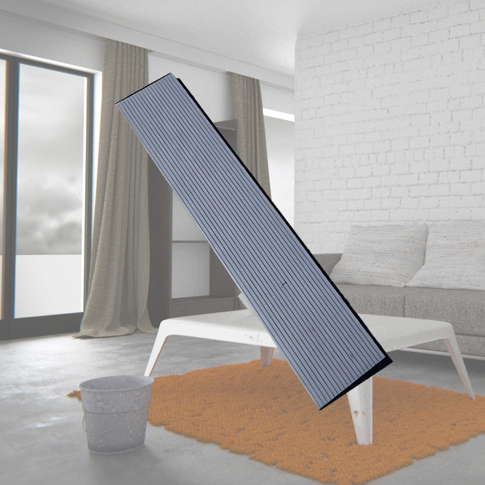 Heeve 900mm Indoor Self-Adhesive Flexible Coloured Threshold Ramp ...