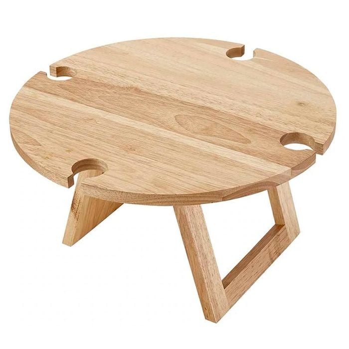 Ladelle Tempa Fromagerie Wood Collapsible Picnic Cheese Wine Holder ...